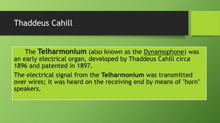 Electronic music | PPTX