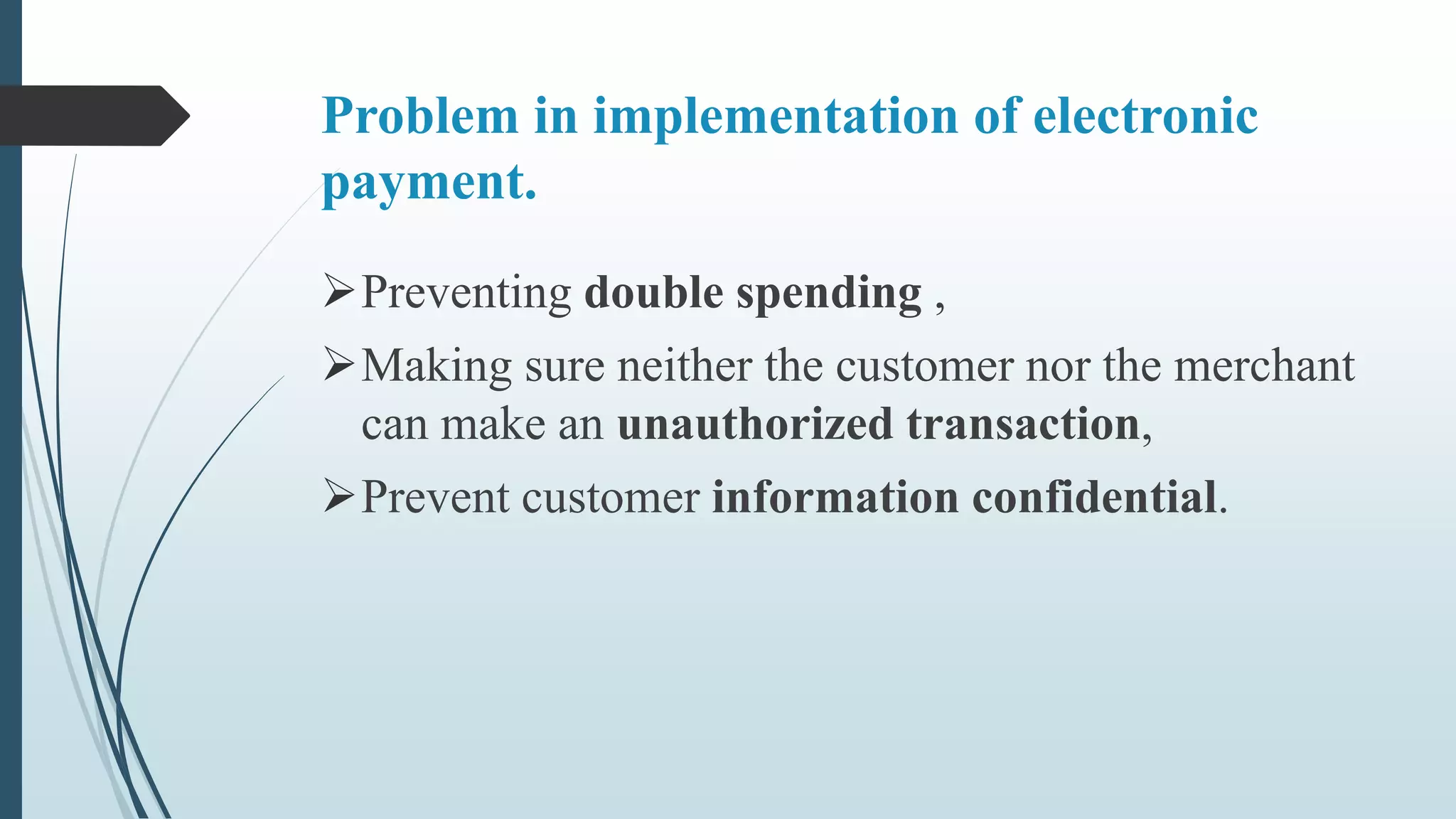 Electronic payment | PPTX