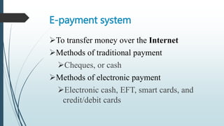 Electronic payment | PPT