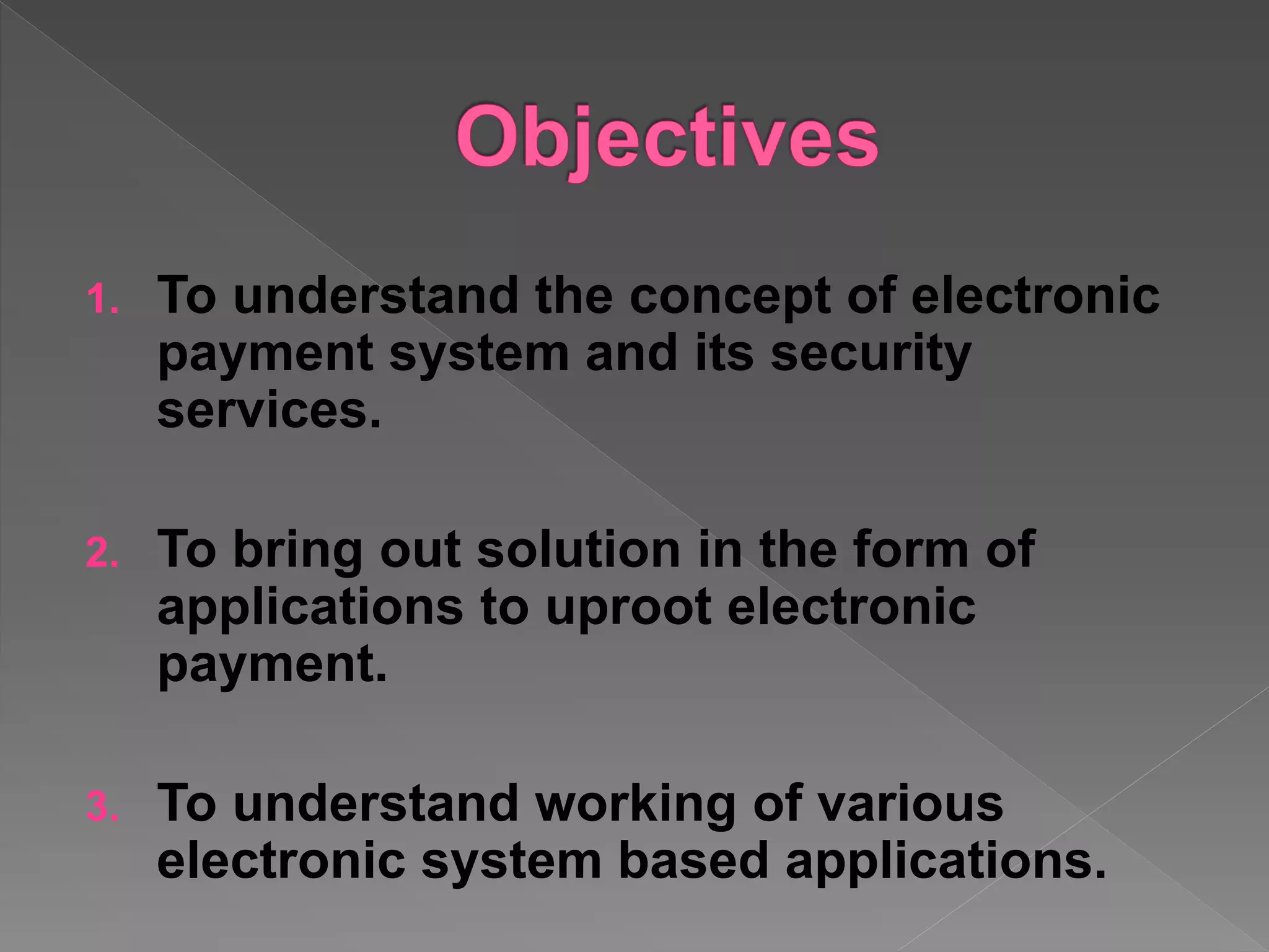 Electronic payment | PPTX
