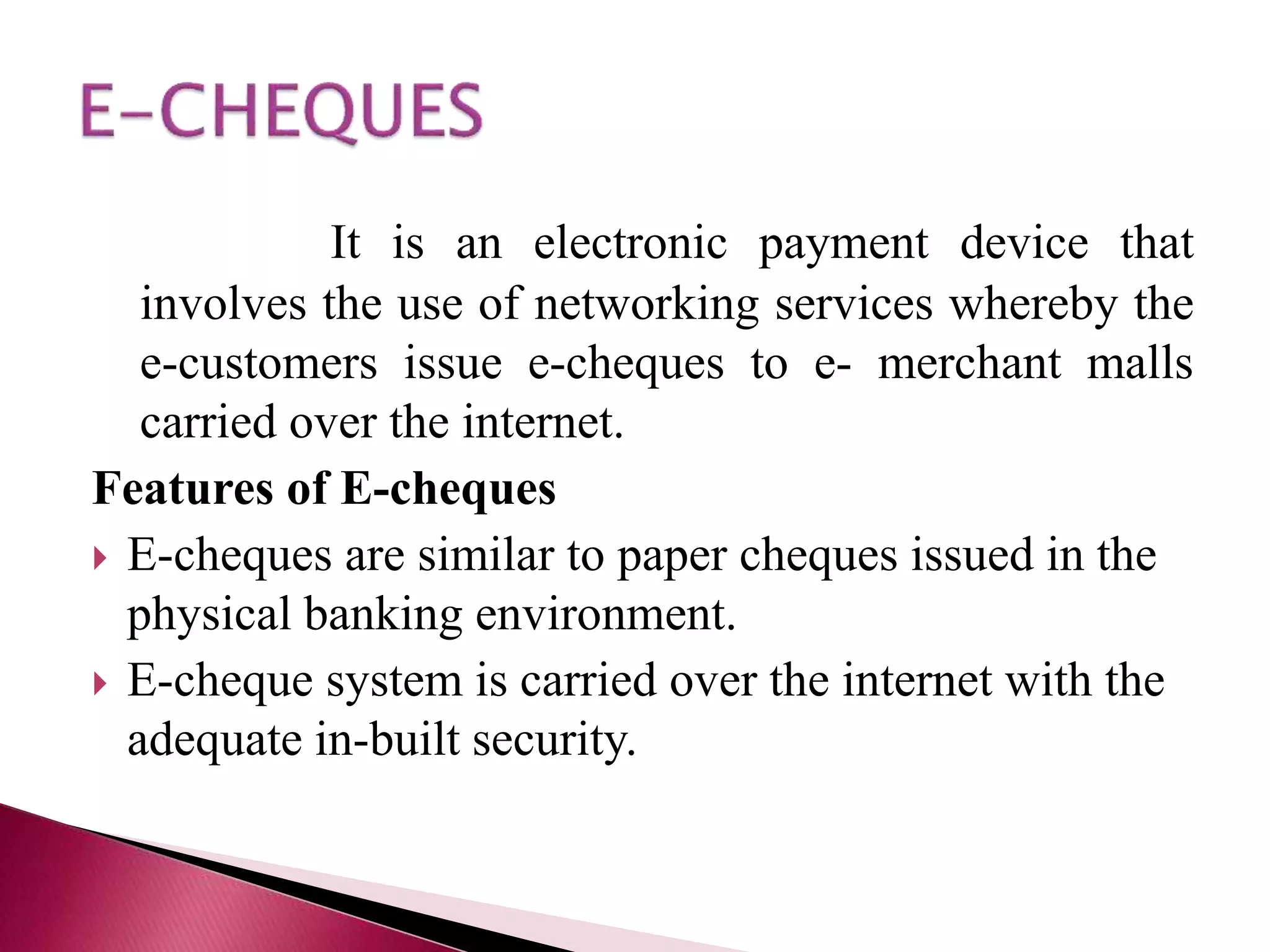 Electronic Payment | PPT | Credit Cards | Personal Debt