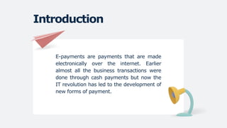 Electronic payment system (e-payment) | PDF