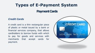Electronic payment system (e-payment) | PDF