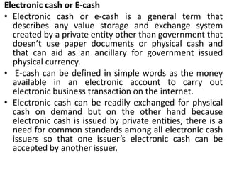 Electronic Payments and its types12.pptx | Credit Cards | Personal Debt