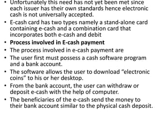 Electronic Payments and its types12.pptx | Credit Cards | Personal Debt
