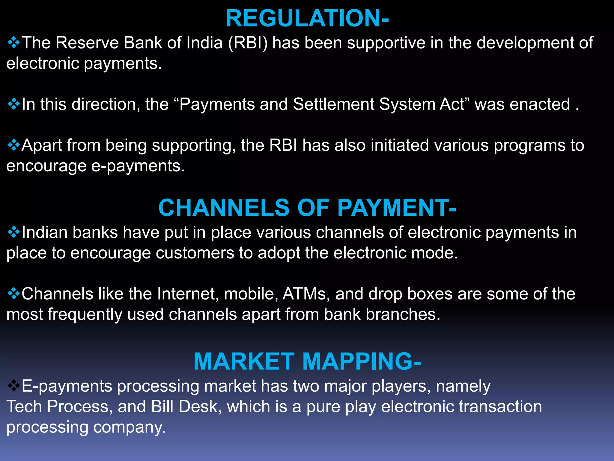 Electronic payment system | PPTX