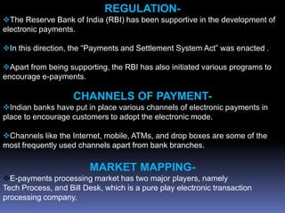 Electronic payment system | PPTX