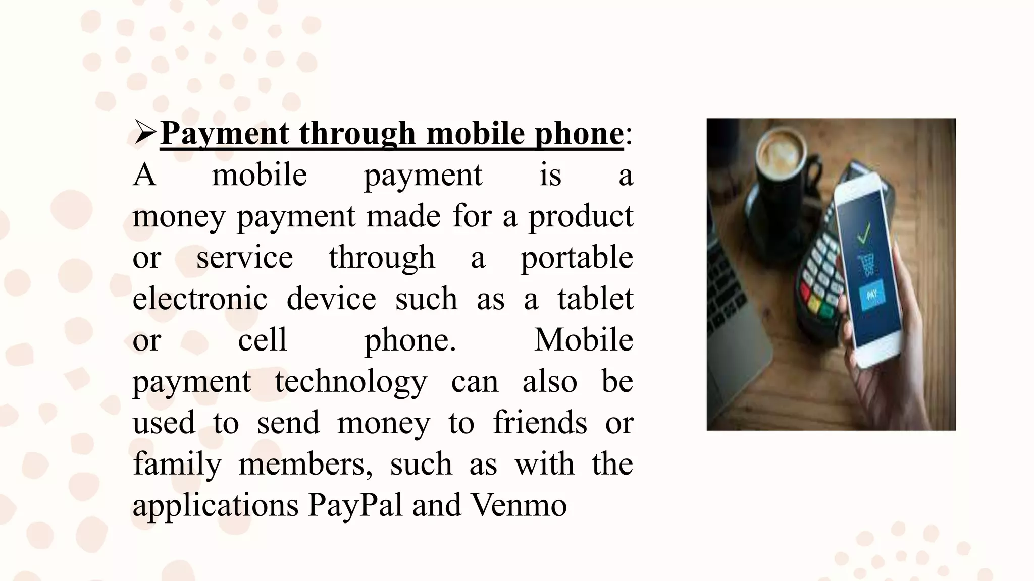 Electronic payment system | PPT