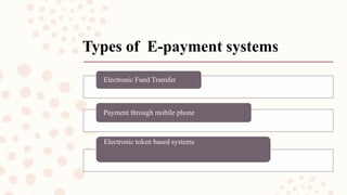 Electronic payment system | PPTX