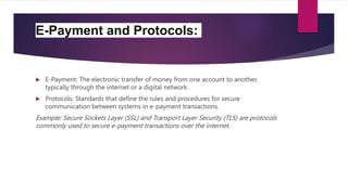 Electronic Payment System.pptx - E-commerce | PPTX