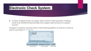 Electronic Payment System.pptx - E-commerce | PPTX