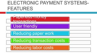 Electronic payment systems | PPTX