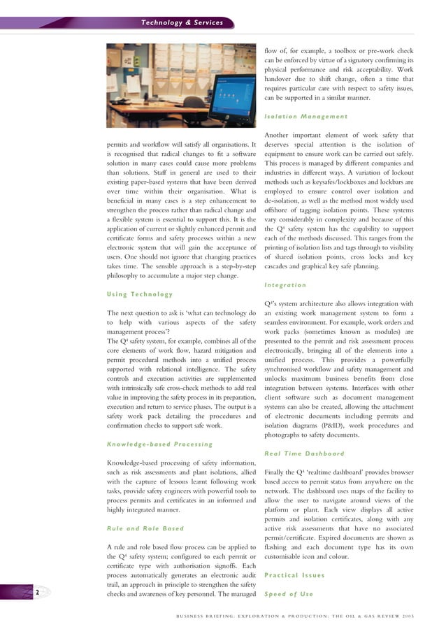 Electronic permit to work | PDF