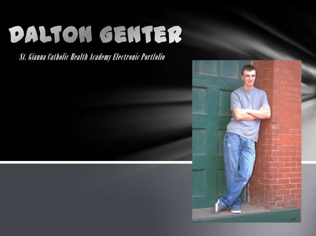 Electronic portfolio dalton | PPT