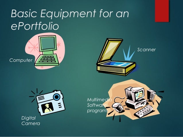 Electronic portfolios for students