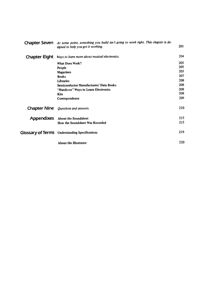 Electronic projects for musicians | PDF