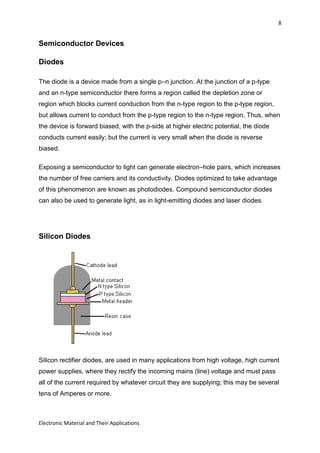 Silicon in Semiconductor devices | PDF