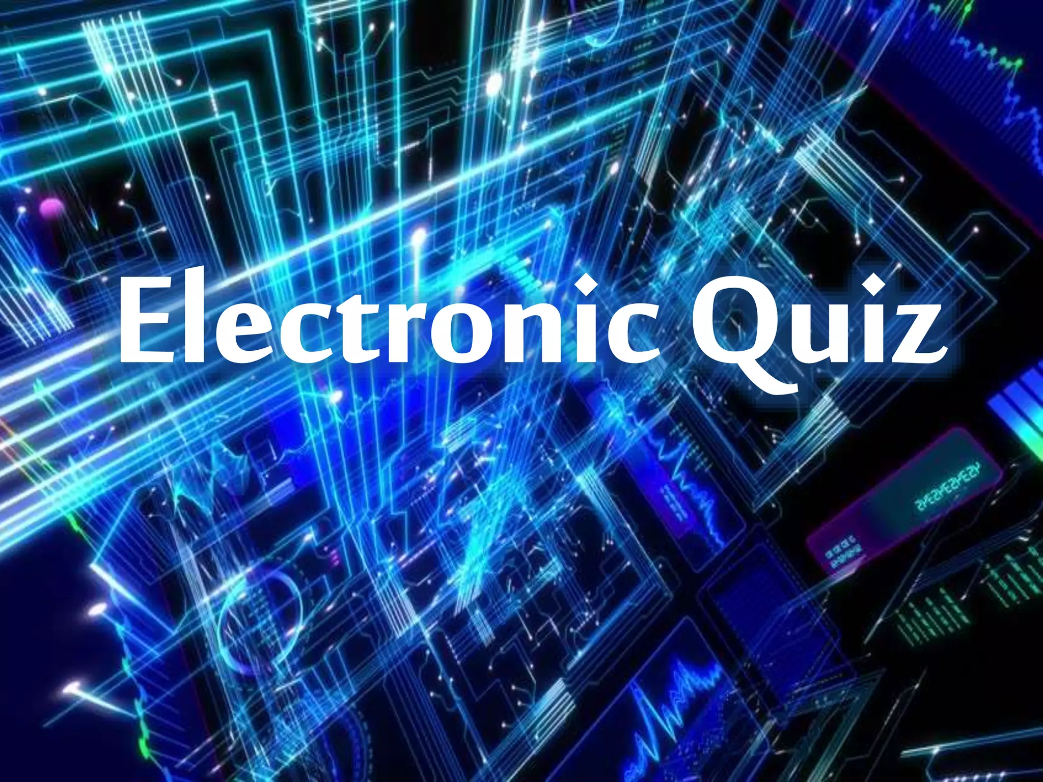 Electronic Quiz In Empowerment Technologies | PPTX