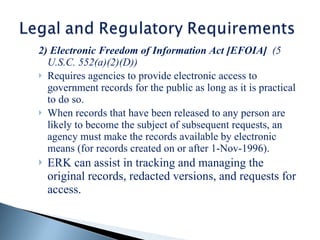 Electronic Records Management An Overview | PPT