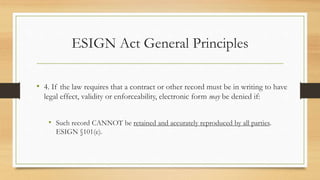 Electronic Records and Signatures | PPTX