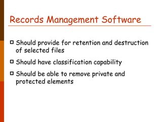 Electronic Records Training | PPT