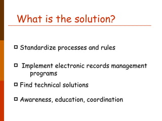 Electronic Records Training | PPT