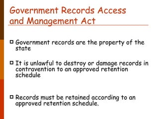 Electronic Records Training | PPT