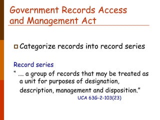 Electronic Records Training | PDF
