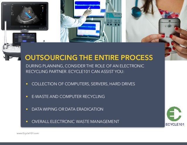 Electronic Disposal in Hospitals and the Medical Industry: E-waste ...