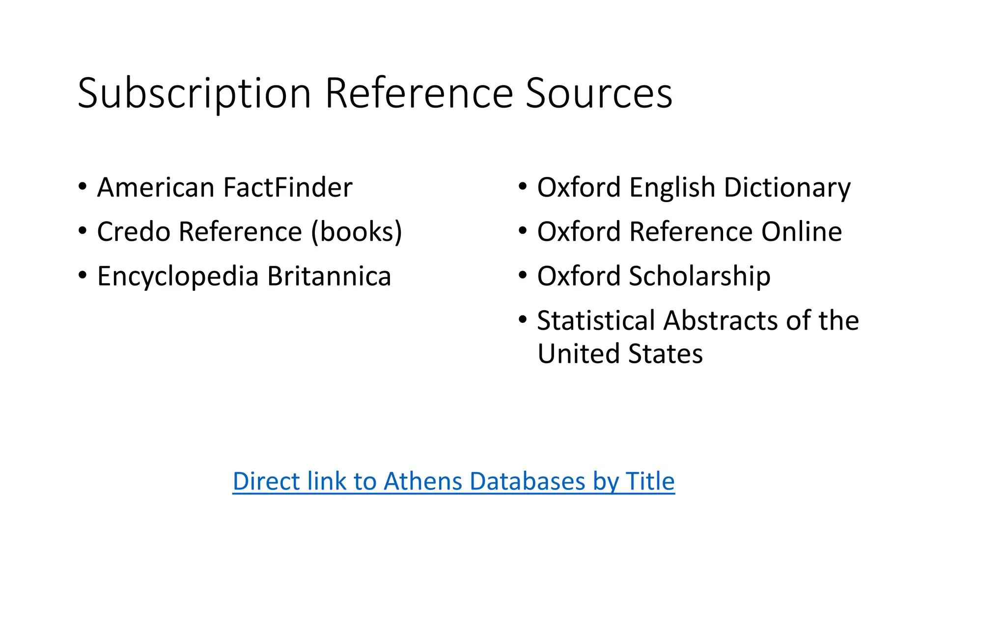 Electronic reference sources | PPTX