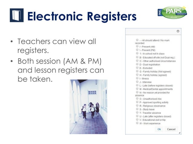 Online Registration & Pupil Attendance Management for Schools | PPT