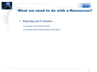 Electronic resource management system (ERM) | PDF
