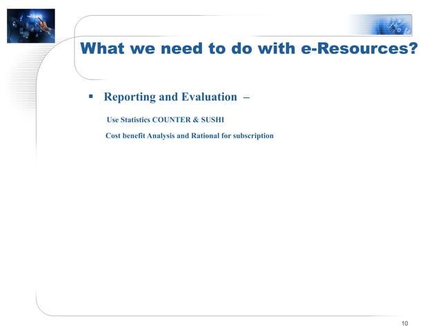 Electronic resource management system (ERM) | PDF