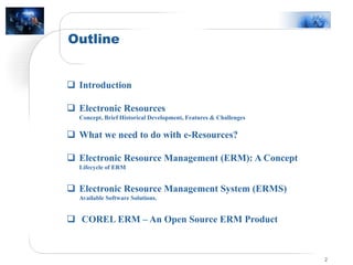 Electronic resource management system (ERM) | PDF