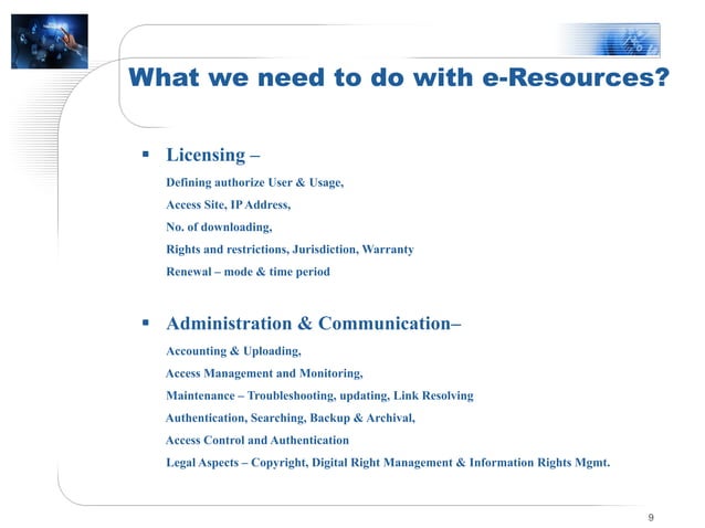 Electronic resource management system (ERM) | PDF