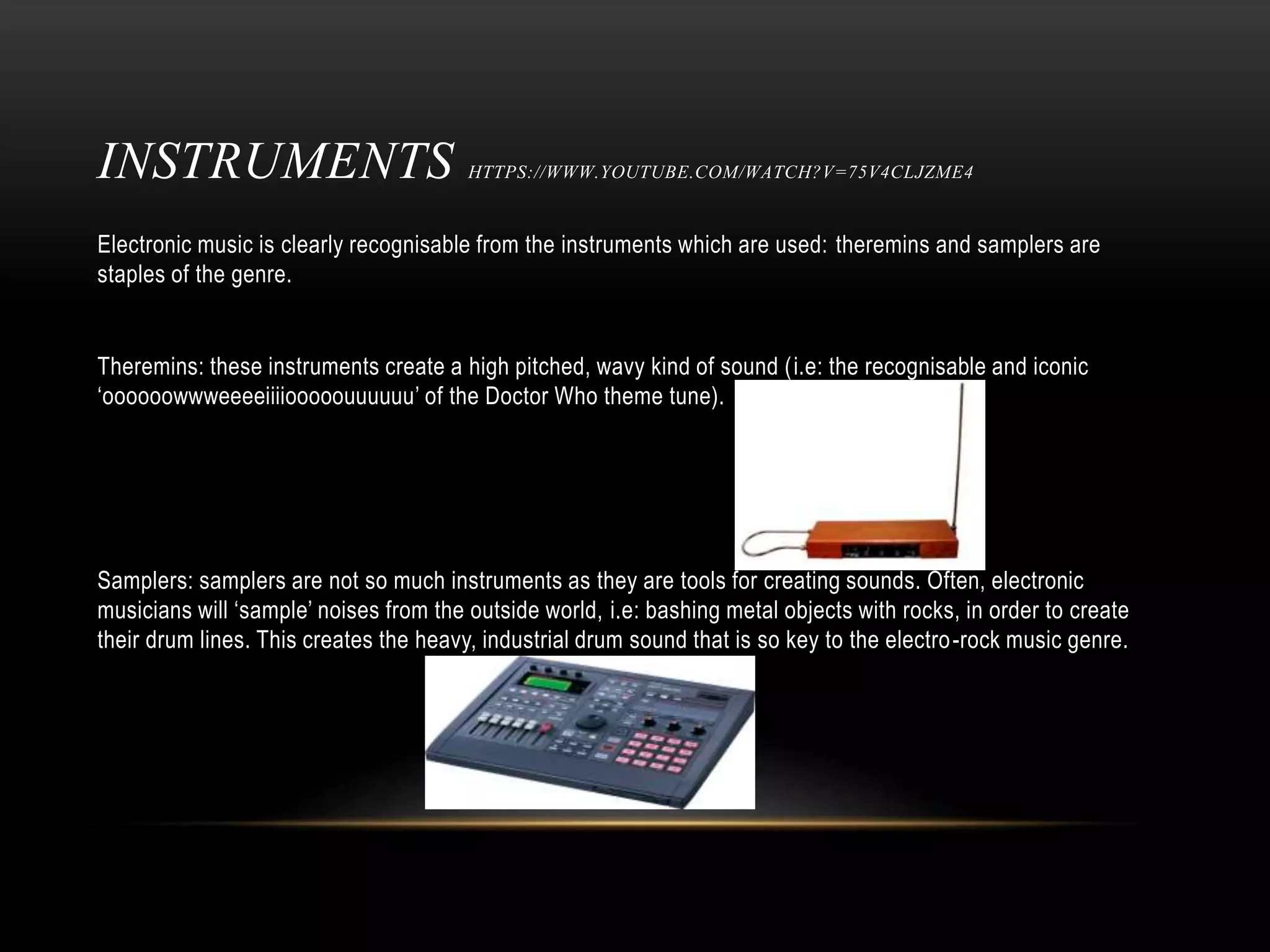 Electronic rock power point (1) | PPTX