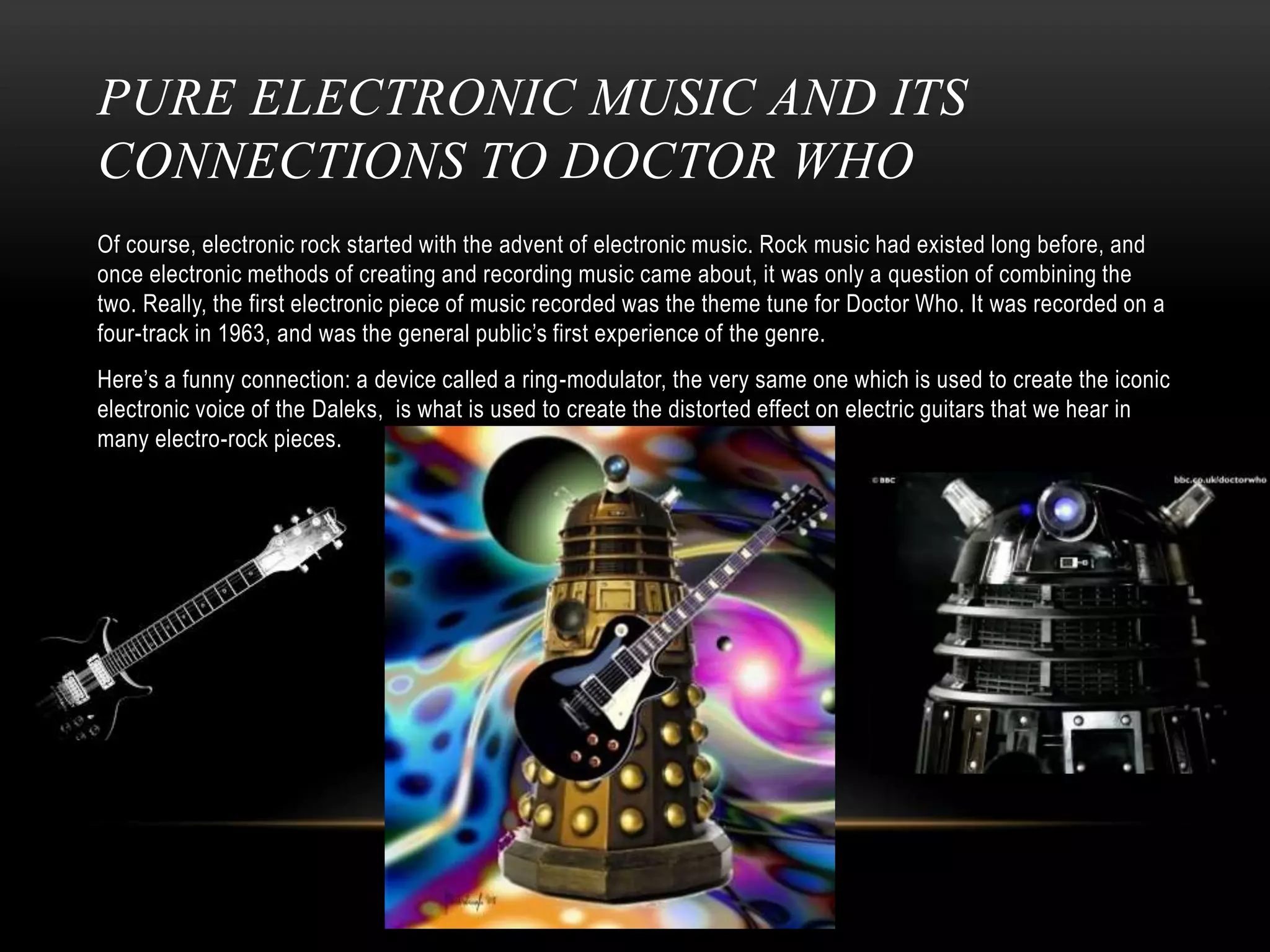 Electronic rock power point (1) | PPTX