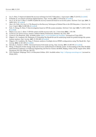 Ext4 and XFS File System Forensic Framework Based on TSK | PDF