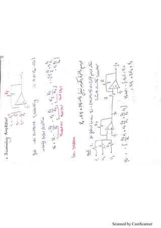 Summary of electronics (1) | PDF