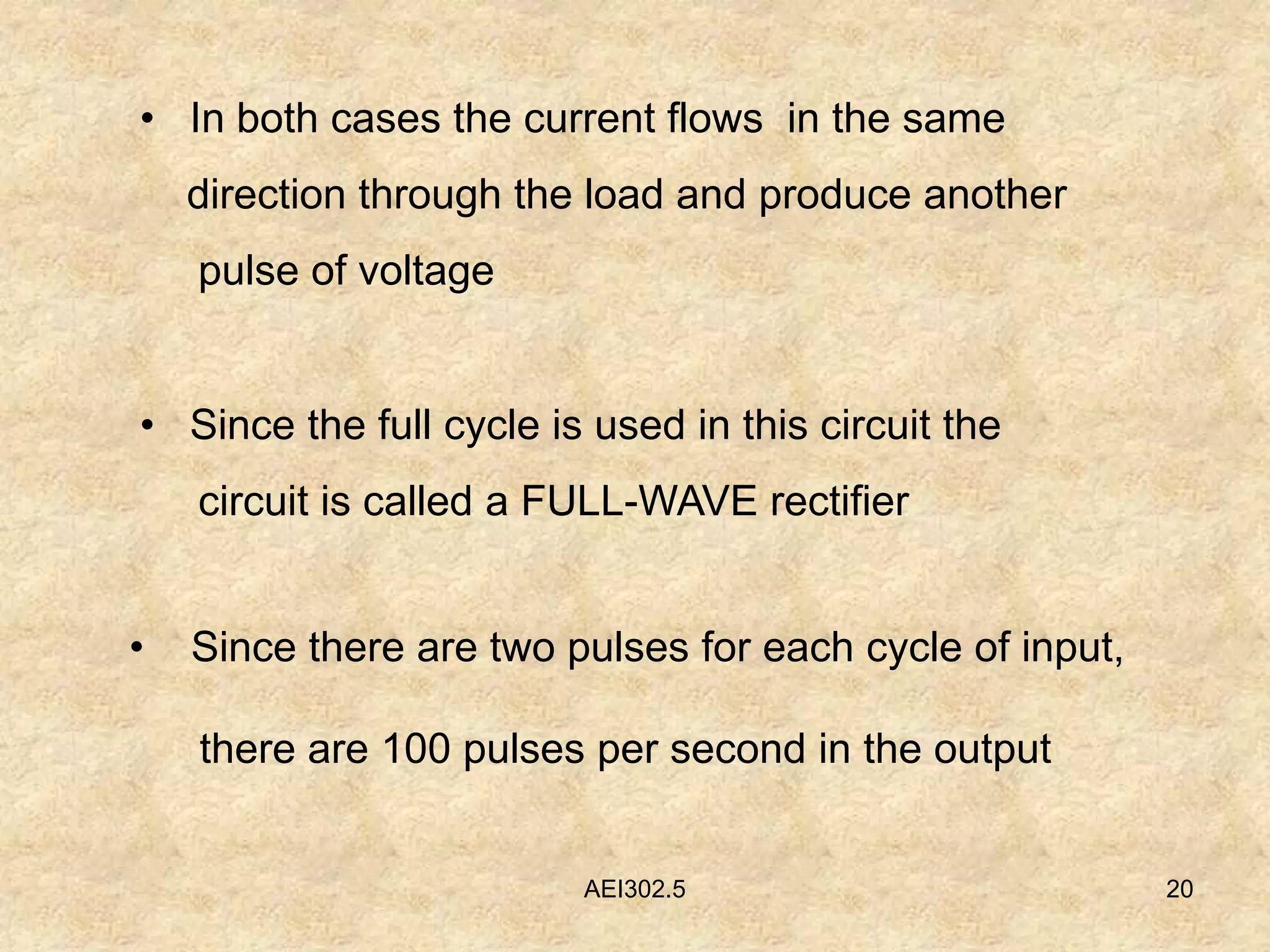 Rectifiers | PPT