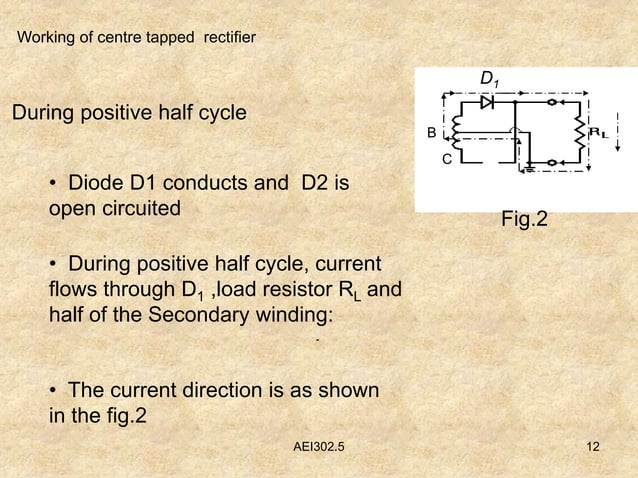 Rectifiers | PPT | Consumer Electronics | Technology & Computing