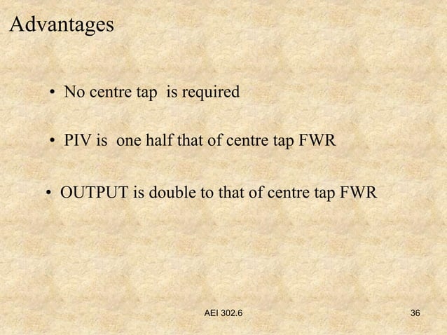 Rectifiers | PPT | Consumer Electronics | Technology & Computing