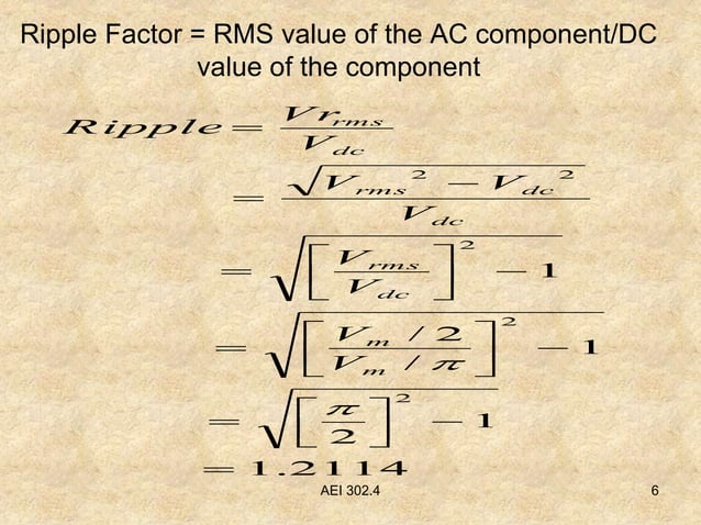 Rectifiers | PPT | Consumer Electronics | Technology & Computing