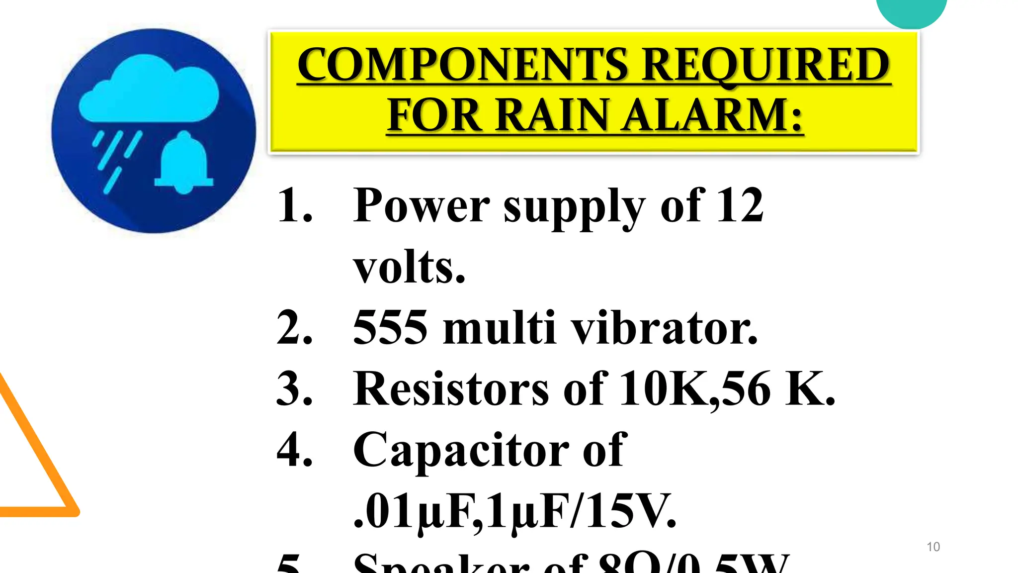 Electronics Project Power point presentation | PPT