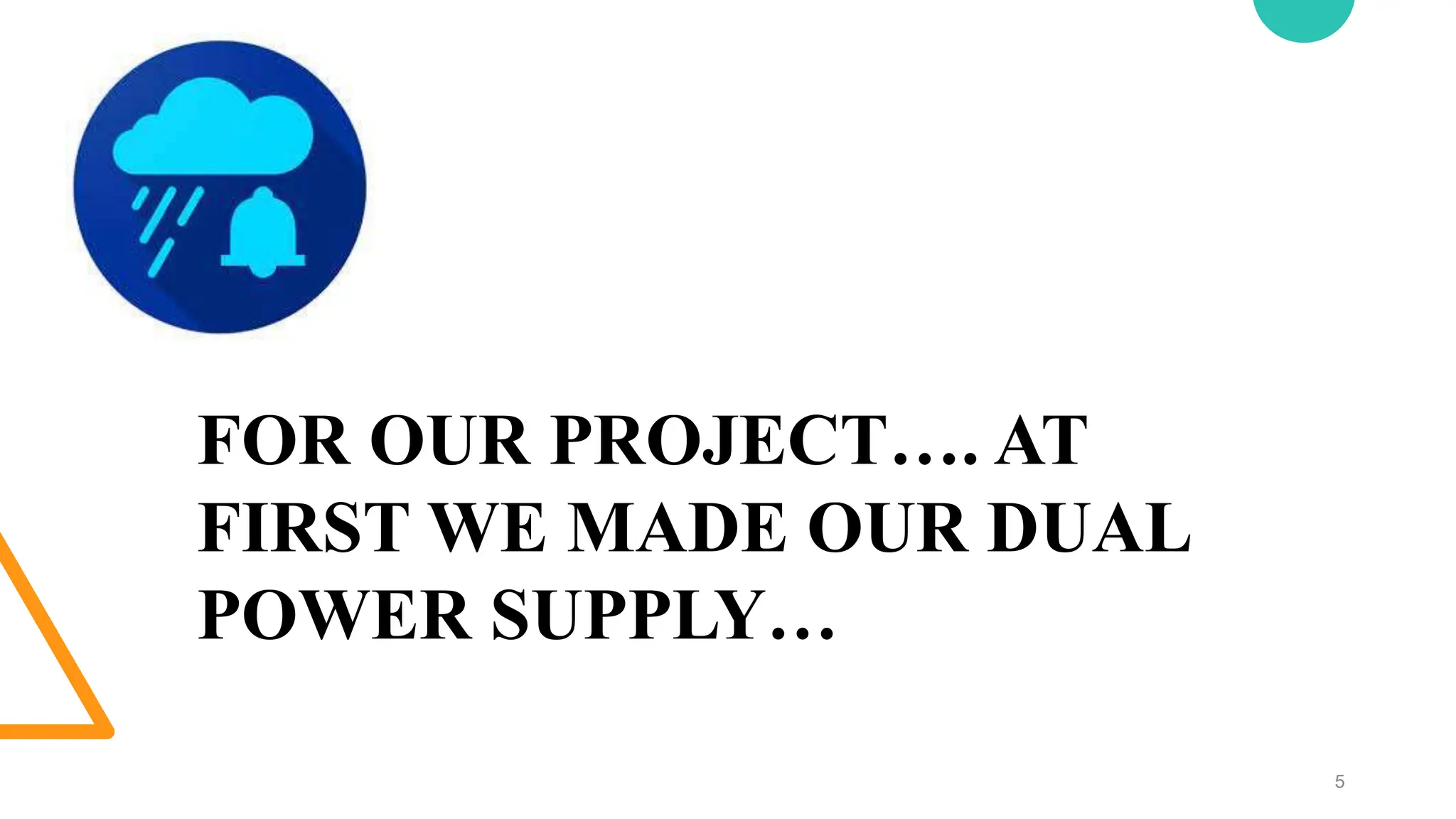Electronics Project Power point presentation | PPT