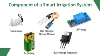 Smart Irrigation Systems - Enhancing Agriculture Through Automation | PPTX