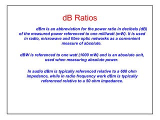 Electronics decibel | PPT