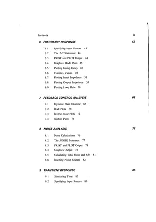 Electronics - Prentice Hall - Spice A Guide To Circuit Simulation And ...