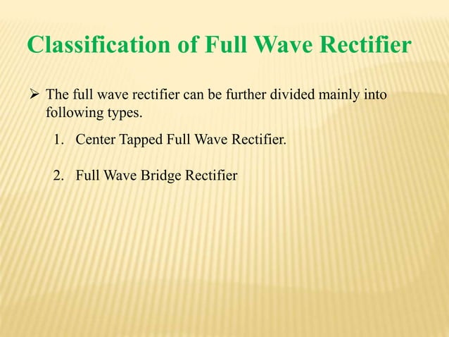 Full Wave Rectifier Circuit | PPTX | Computer Networking | Computing