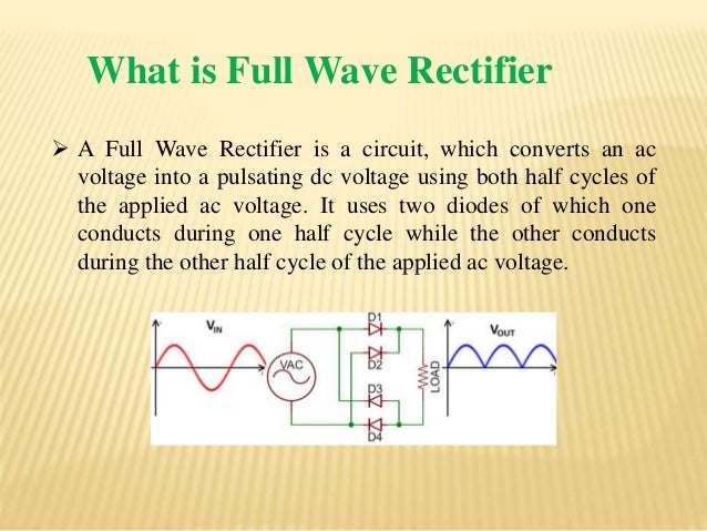 Full Wave Rectifier Circuit
